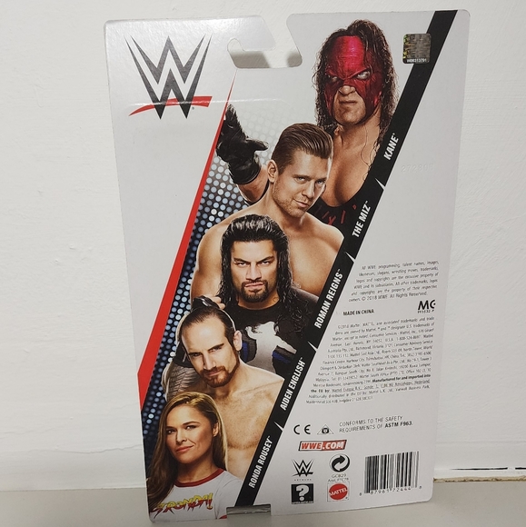WWE | Accessories | Mattel Wwe Basic Series 9 Kane Action Figure | Poshmark